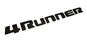 Genuine Toyota Black 4Runner Liftgate Emblem 75431-35070 | Frontier Toyota