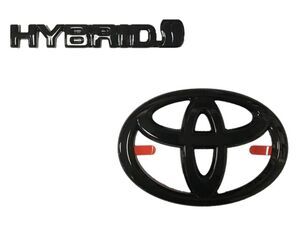 Genuine Toyota Sienna Blackout Emblem Overlays | 2022-2023 Sienna PT948 ...