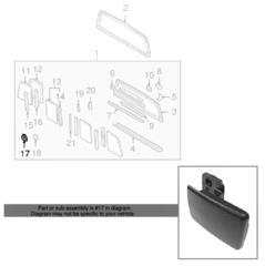 Genuine Toyota Sliding Window Latch Pickup T100 Tacoma 69370-35010 ...