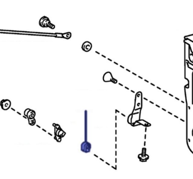 Genuine Toyota Tacoma Tail Gate Hinge Bushing 66143-04021 | Frontier Toyota