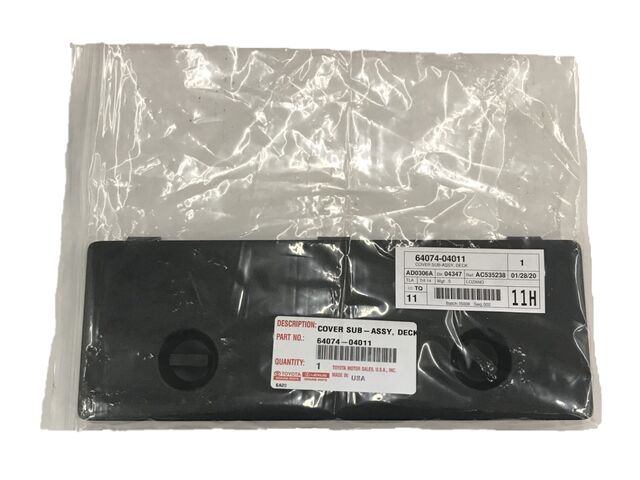 Genuine Toyota Tacoma Bed Storage Box Lid 64074-04011 | Frontier Toyota