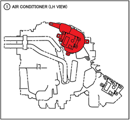 2016-2024 Toyota Air Conditioner Radiator Damper Servo 87106-0E110 ...