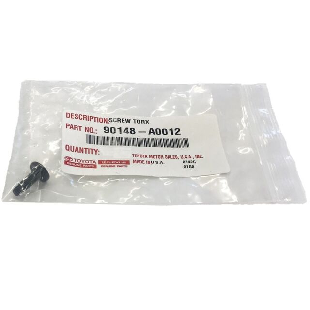Genuine Toyota Tundra Deck Rail Screw T-30 90148-A0012 | Frontier Toyota