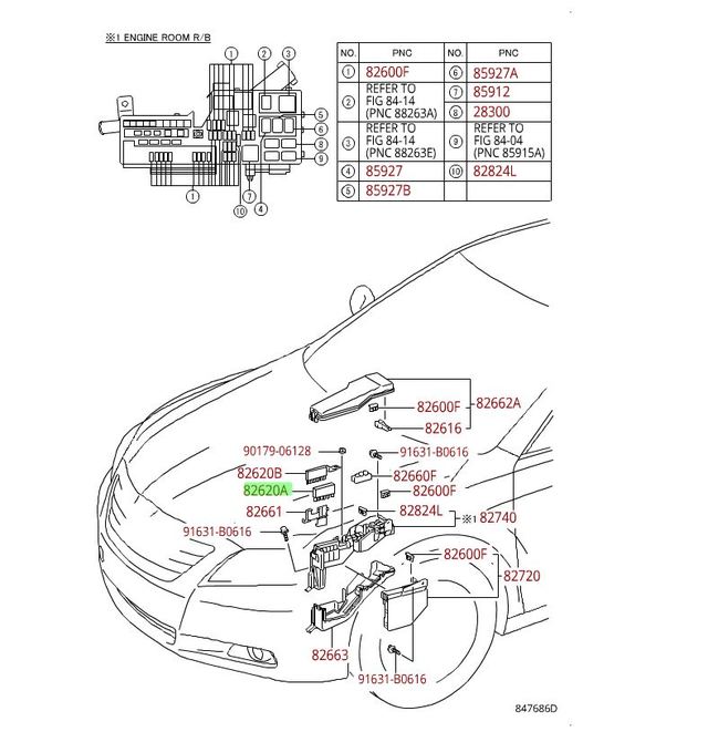 Genuine Toyota Camry Fuse Link 82620-33030 | Frontier Toyota