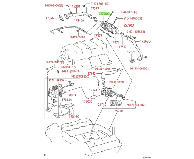 Genuine Toyota 4.7L 2UZFE Air Control Valve 25720-50011 | Frontier Toyota