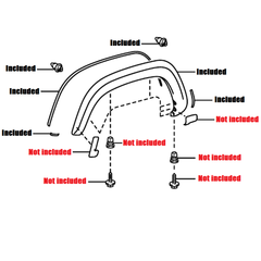 Genuine Toyota Tacoma Right Rear Fender Flare 75873-04090 | Frontier Toyota