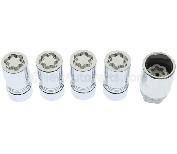 2007-2025 GM Wheel Lock Kit - Chrome 85548789 | NewGMParts.com