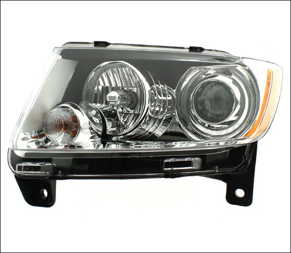 2011-2013 Jeep Grand Cherokee Headlamp, Left 68639202AA | NewAutoParts.com