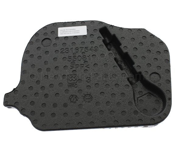 Passenger Side Rear Floor Panel Carpet Support 23167549 | NewGMParts.com