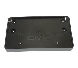 2013-2017 GMC Front License Plate Bracket 22757027 | NewGMParts.com