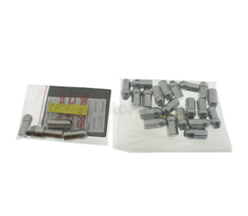 2007-2018 GM Wheel Lock And Nut Package, Chrome, M14 X 1.5 17801711 ...