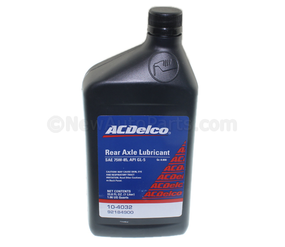 75W-85 Axle Gear Oil - 1 L 92184900 | NewGMParts.com