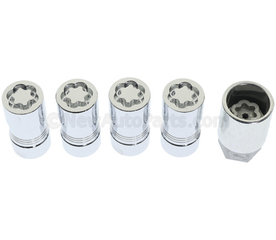 2007-2025 GM Wheel Lock Kit - Chrome 85548789 | NewGMParts.com