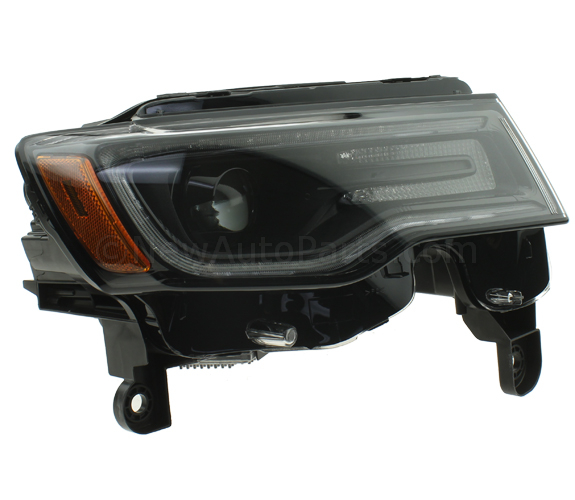 2016-2018 Jeep Grand Cherokee Headlamp, Right 68266648AH | NewAutoParts.com
