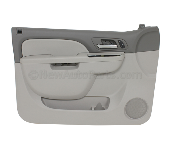 Light Titanium Front Driver Side Door Trim Panel 84127286 | NewGMParts.com