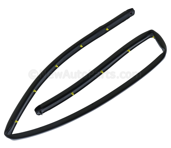 2010-2017 Chevrolet Equinox Front and Rear Side Door Lower Weatherstrip ...
