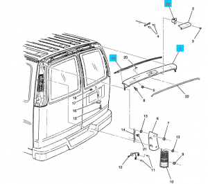 2003-2019 GM Applique 22825852 | NewGMParts.com