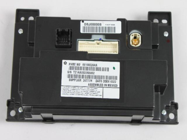 2012-2013 Chrysler 300 Center Stack 68148226AA | My Mopar Parts