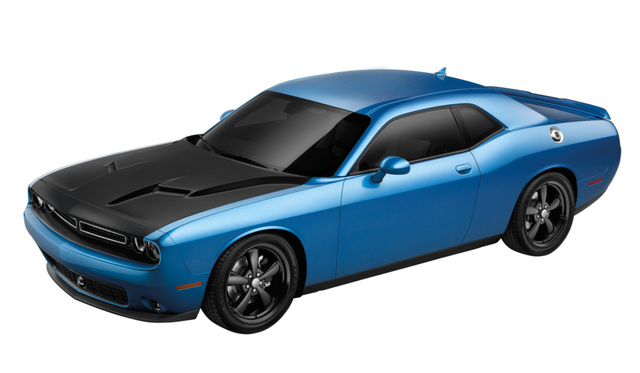 2015-2017 Dodge Challenger Applique/Decal Kits, Hood And Fascia Graphic ...