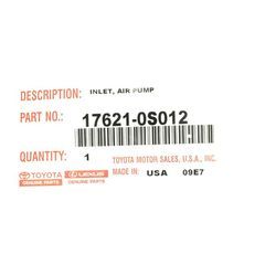 17621-0S012 - Inlet Hose - 2007-2013 Toyota Tundra | Nucar Toyota of ...