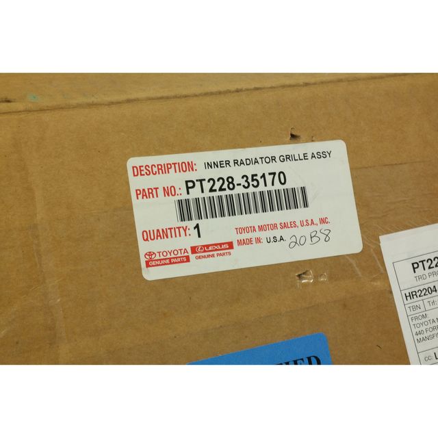 2016-2018 Toyota TRD Pro Grille Assembly Black Tacoma | Nucar Toyota of ...