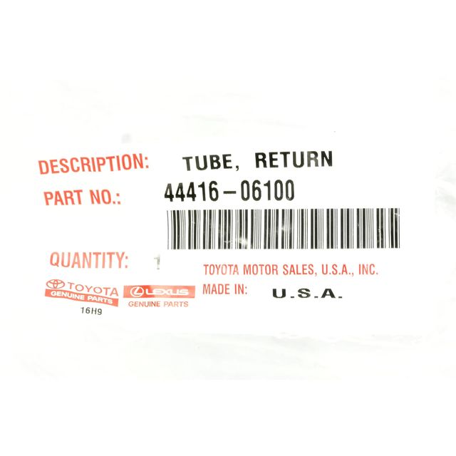 2002-2006 Toyota Power Steering Lower Return Line Hose Camry | Nucar ...
