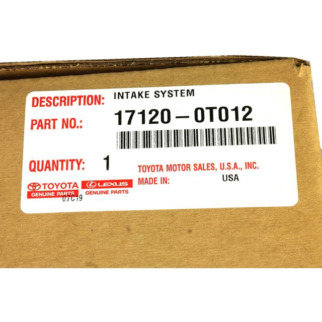 17120-0T012 - Intake Manifold - 2010-2019 Toyota | Nucar Toyota of ...