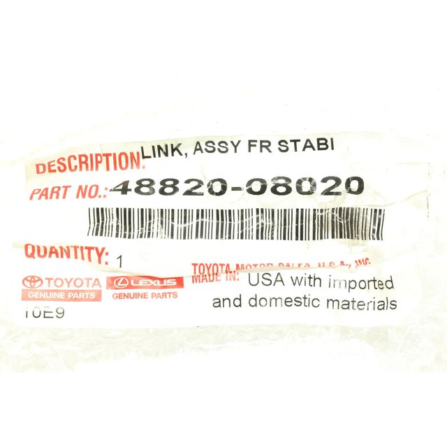 48820-08020 - Stabilizer Link - 2004-2010 Toyota Sienna | Nucar Toyota ...