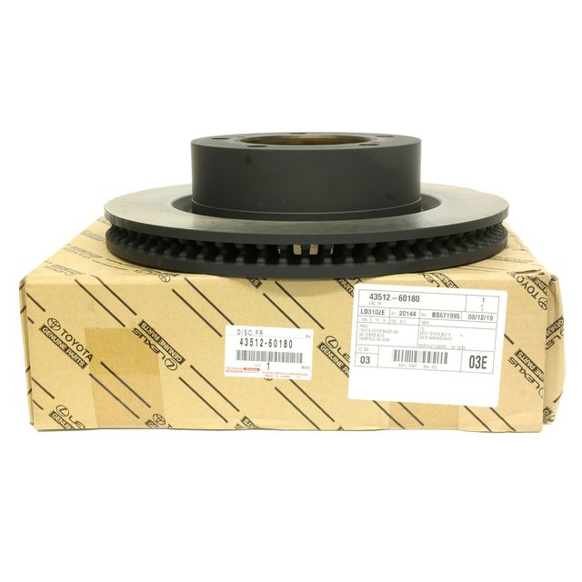 43512-60180 - Rotor - 2008-2011 2013-2015 Toyota Land Cruiser | Nucar ...