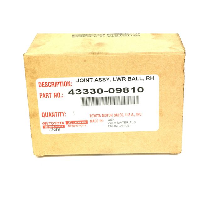43330-09810 - Ball Joint - 2005-2018 Toyota | Nucar Toyota of North ...