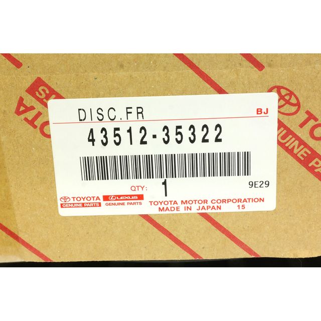 2003-2014 Toyota Front Right or Left Brake Disc Rotor Fits 4Runner FJ ...