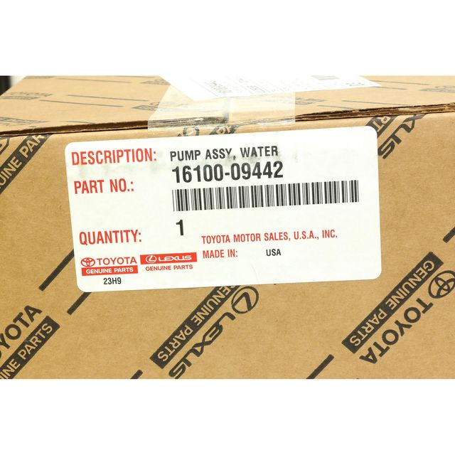 1610009442 - OEM NEW Engine Water Pump Assembly 2005-2018 Toyota Avalon ...