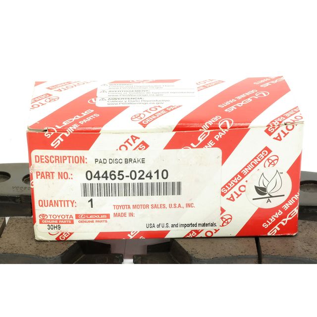 04465-02410 - Brake Pads - 2014-2019 Toyota Corolla | Nucar Toyota of ...