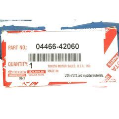 04466-42060 - Brake Pads - 2006-2018 Toyota RAV4 | Nucar Toyota of ...