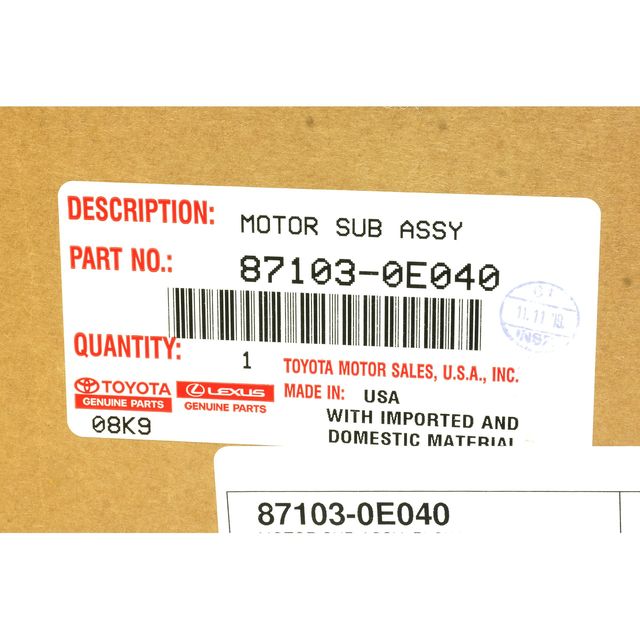 2005-2019 Toyota A/C Blower Motor w/ Fan Cage Avalon Camry Highlander ...