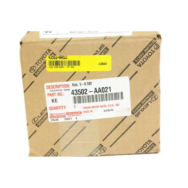 43502-0E030 - Wheel Hub - 2004-2010 Toyota Sienna | Nucar Toyota Parts