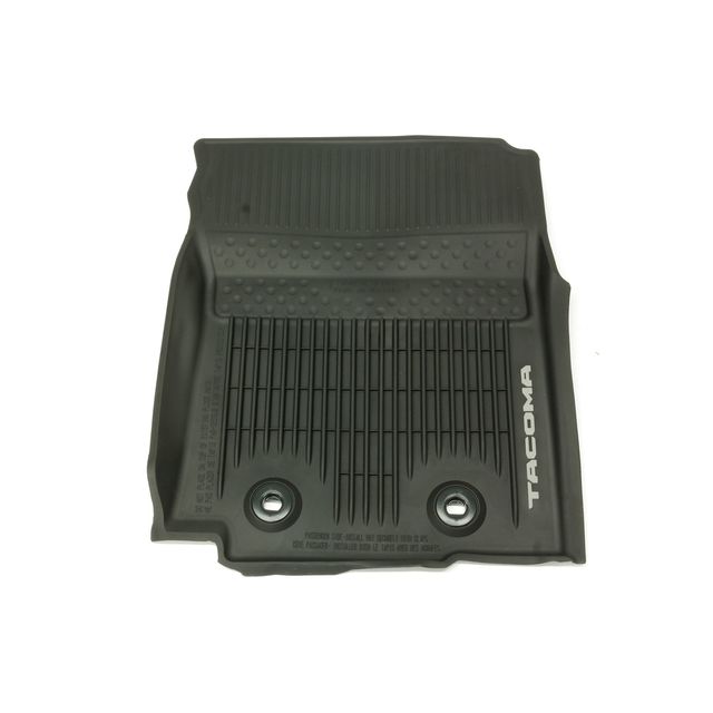 2019-2022 Toyota Front & Rear All Weather Floor Mat Set Black Tacoma ...