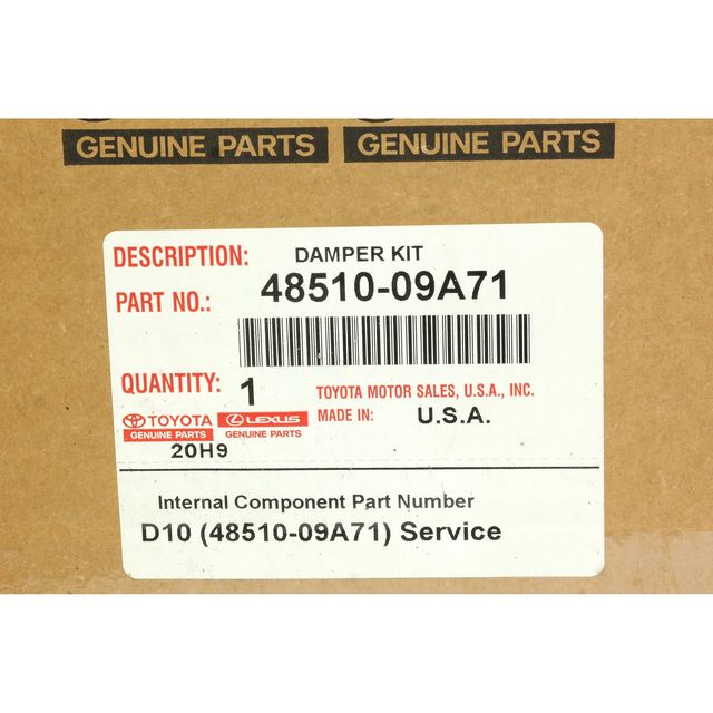 48510-09A71 - Strut - 2012 2013 Toyota Corolla | Nucar Toyota of North ...