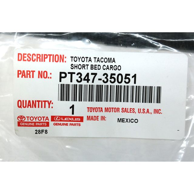 PT347-35051 - Bed Web Net Short Bed - 2005-2015 Toyota Tacoma | Nucar ...