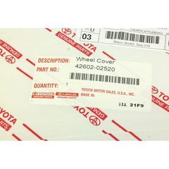 2017-2018 Toyota Hubcap Wheel Cover 16" Rim Corolla | Nucar Toyota of ...