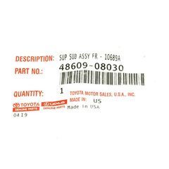 48609-08030 - Strut Mount - 2011-2020 Toyota Sienna | Nucar Toyota of ...