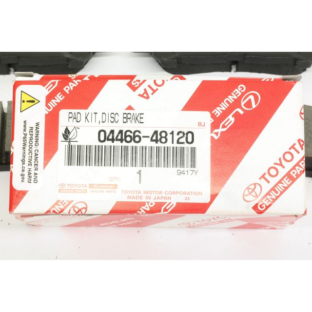 04466-48120 - Disc Brake Pad Set - 2008-2013 Toyota Highlander | Boch ...