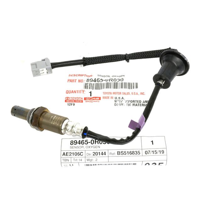 2006-2012 Toyota 3.5L Rear Oxygen Sensor, Sensor Oxygen RAV4 | Nucar ...
