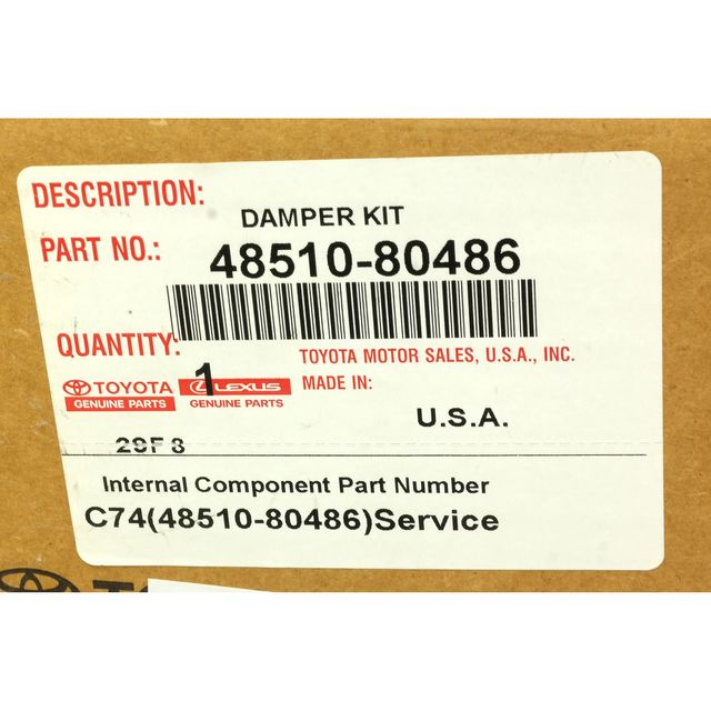 48510-80486 - Strut - 2010 2011 Toyota Camry | Nucar Toyota of North ...