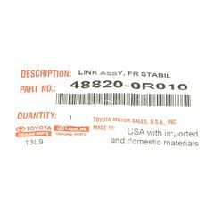 48820-0R010 - Stabilizer Link - 2006-2019 Toyota | Nucar Toyota of ...