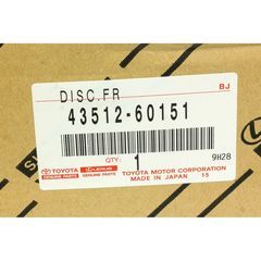 43512-60151 - Rotor - 2003-2009 Toyota 4Runner | Nucar Toyota of North ...