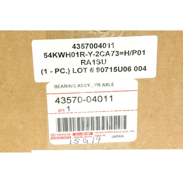 2005-2019 Toyota Front Wheel Hub Assembly Tacoma | Nucar Toyota of ...