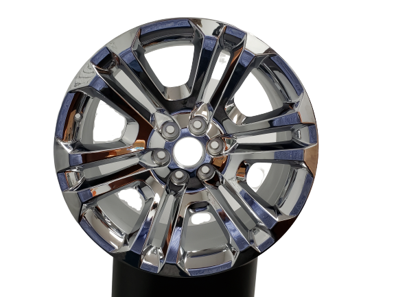 84346101 - 22 Wheel, 6-Split-Spoke, Chrome - 2014-2020 GM | World Parts ...