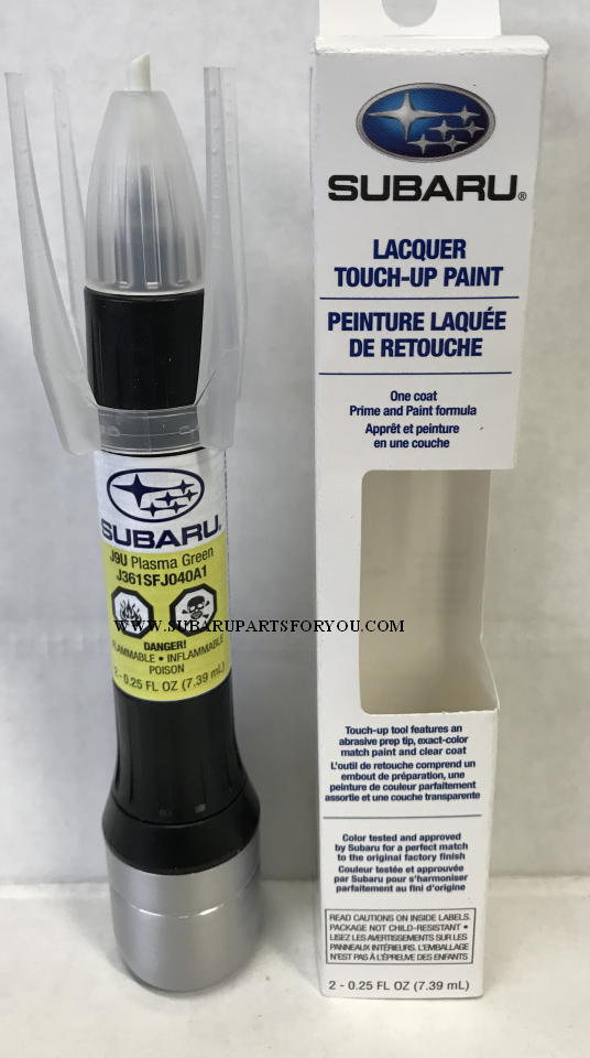 Touch Up Paint Plasma Green Code J 9 U J361SFJ040A1 | Subaru Parts For You