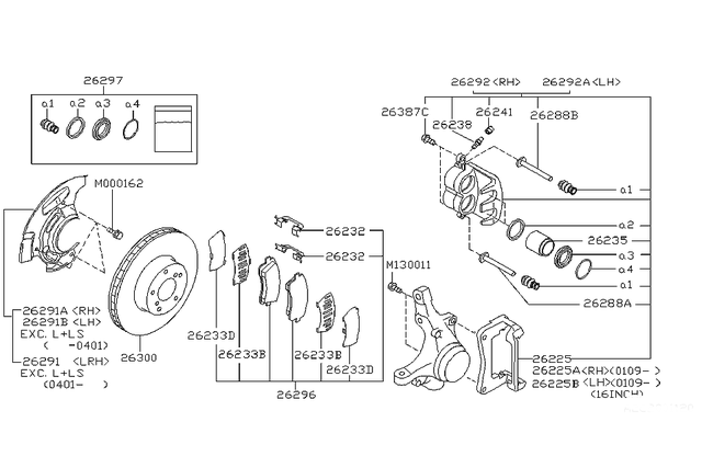 Subaru Brake Parts